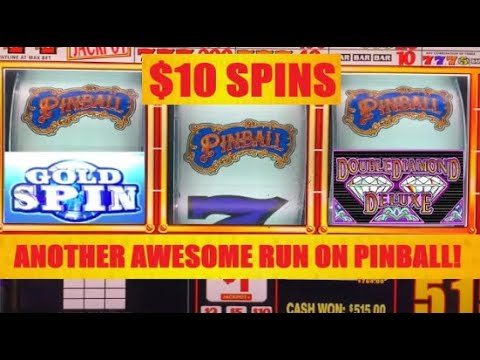BOOM! PINBALL strikes again! Big Wins! Wheel of Fortune Gold Spin ...