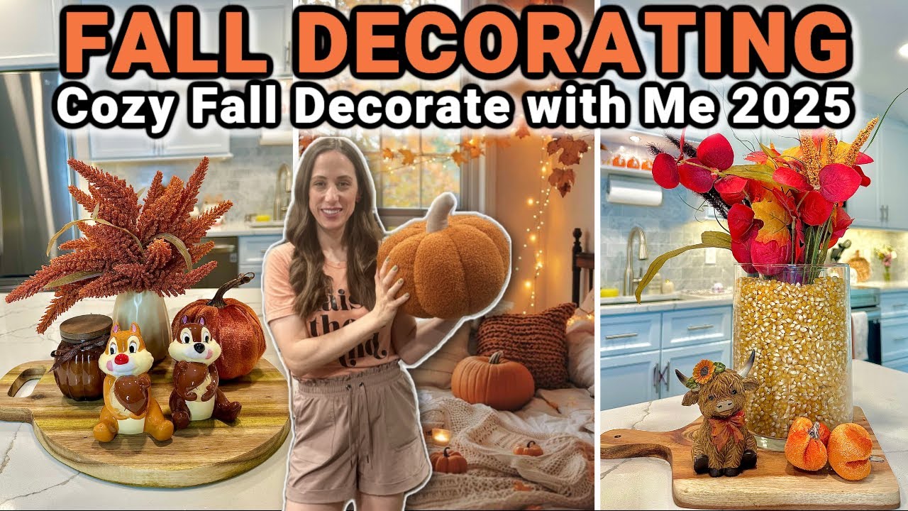 NEW - FALL DECORATE WITH ME 2025 | Early Fall Decorating 2025 | Fall ...