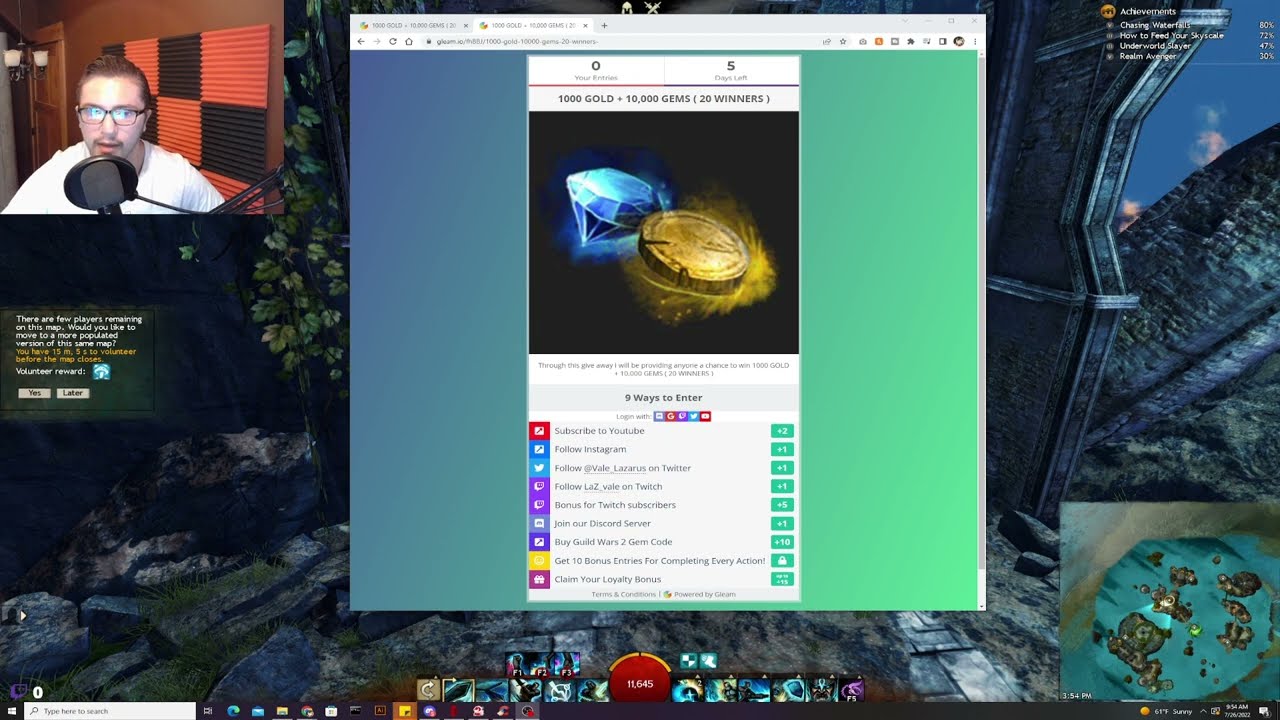 20 WINNER GIVE AWAY | 10,000 GEMS & 1,000 GOLD - YouTube
