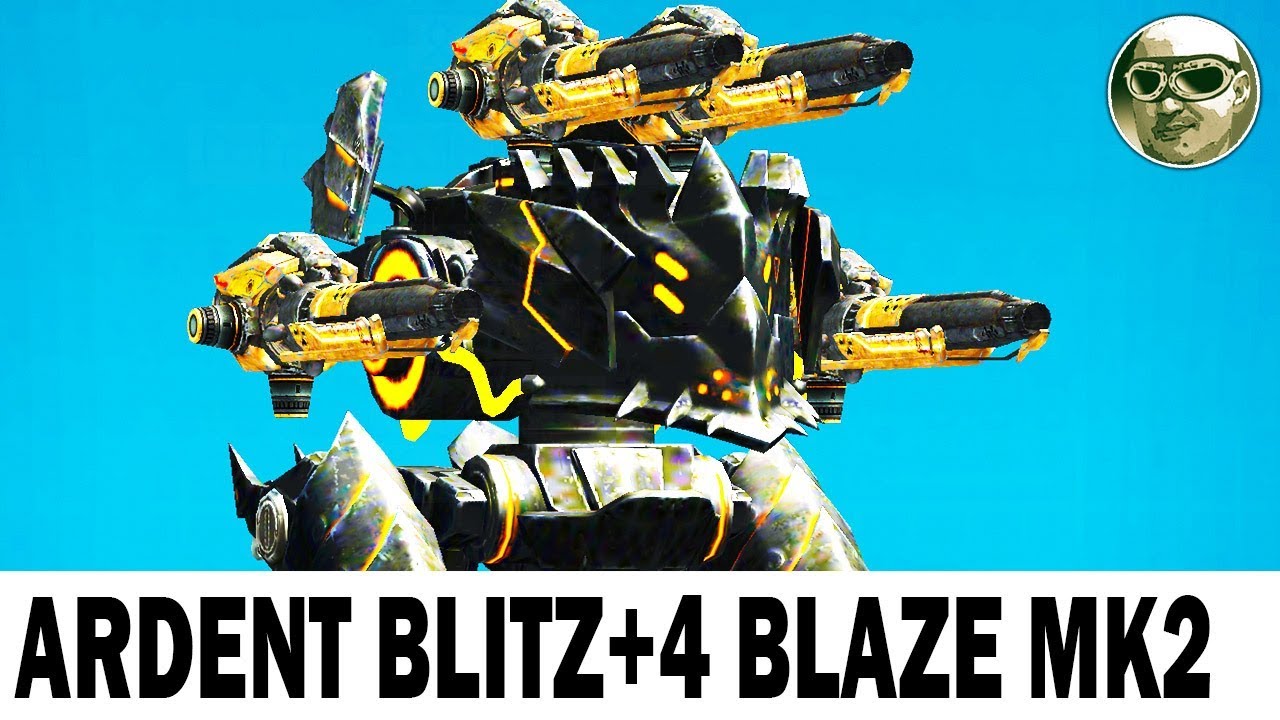 ARDENT BLITZ & 4 BLAZE MK2 + PILOT CLIVE VICIOUS WAR ROBOTS MAX ...