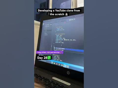 Day 28 of building a YouTube clone 🗓️ #development #scratchcoding #codinglife #codingchallange ...