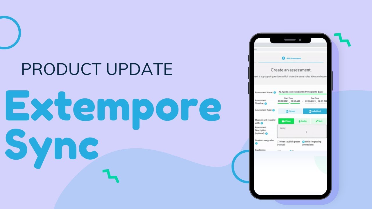 New Update: Extempore Sync! - YouTube