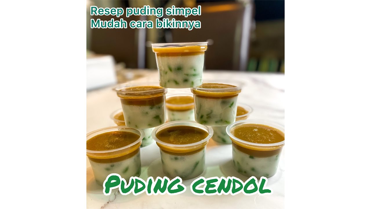 RESEP PUDING CENDOL ENAK | RESEP AGER SANTAN | IDE JUALAN | RESEP ...