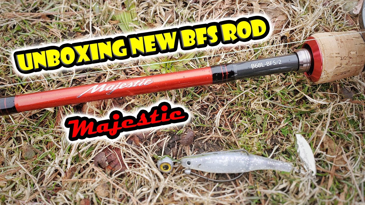 Unboxing Shimano Majestic BFS Rod B68L-BFS/2 from Bait Finesse Empire ...