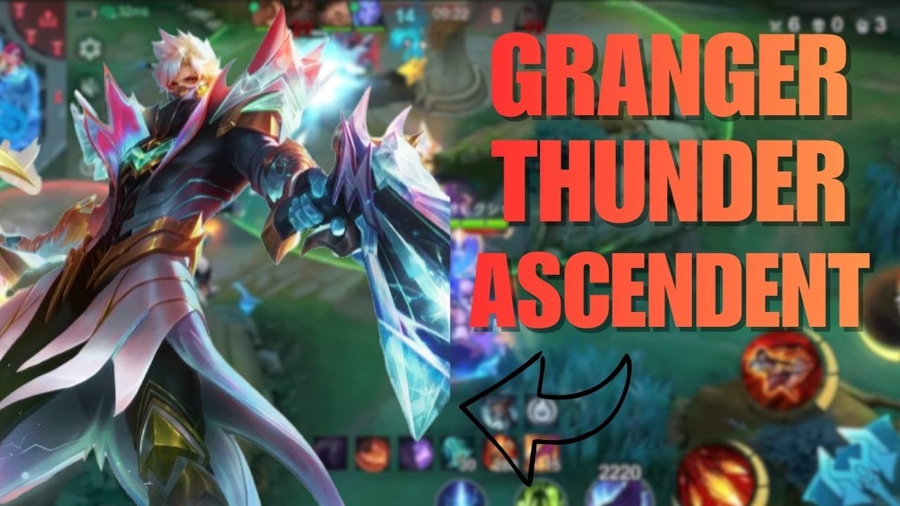 GRANGER NEW SKIN THUNDER ASCENDENT GAMEPLAY | MLBB Granger gameplay ...