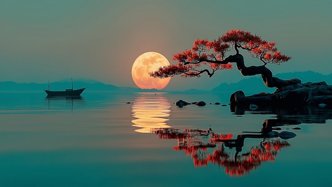 Japanese Zen Relaxing Music for Deep Sleep & Meditation ~ Peaceful ...