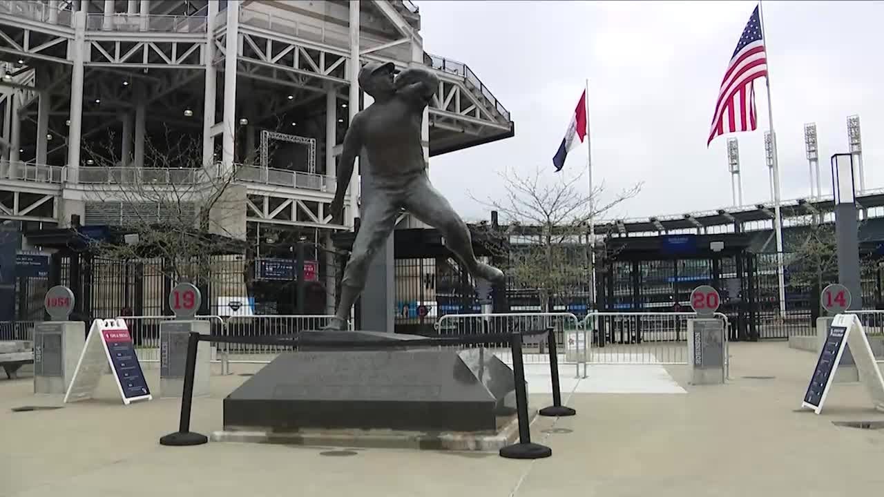 End of road for Bob Feller statue bricks outside Progressive Field ...