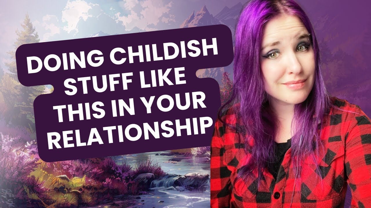 Doing childish stuff like this in your relationship wont fix anything ...