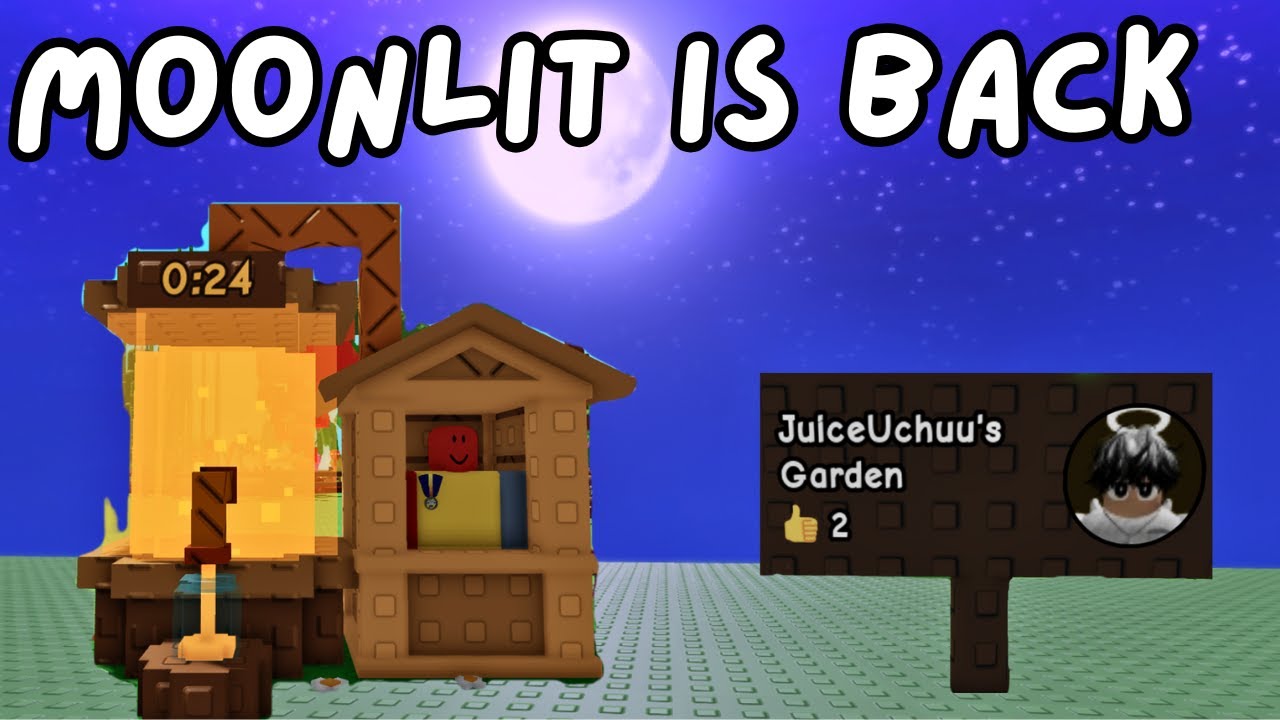 Moonlit Is Back And More Roblox Grow a Garden - YouTube
