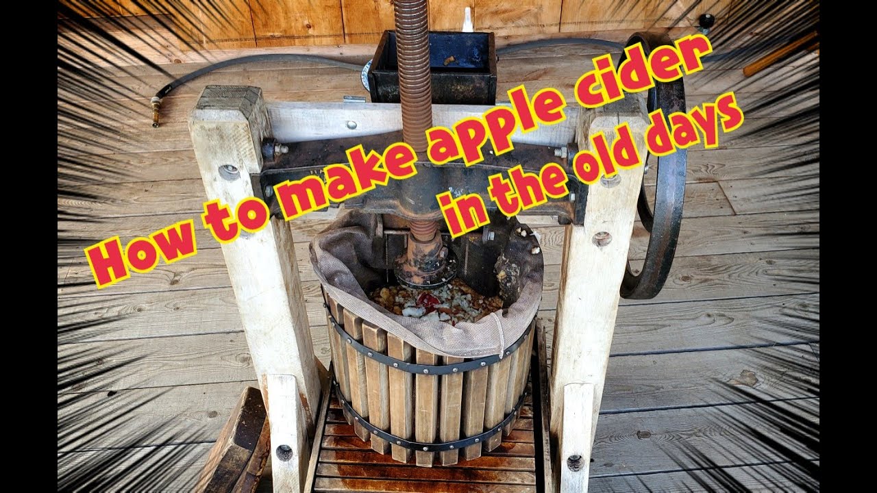 How to make apple cider - YouTube
