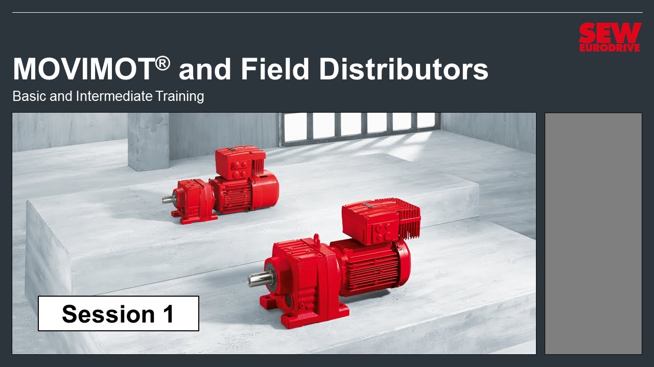 MOVIMOT® and Field Distributor Training – Session 1 – Basics - YouTube