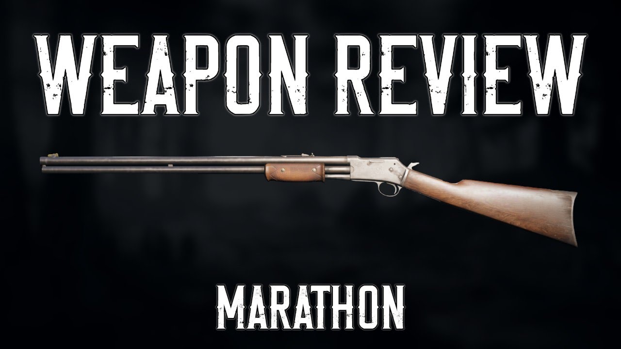 Take 'Em On With the Marathon | Hunt: Showdown Weapon Review - YouTube