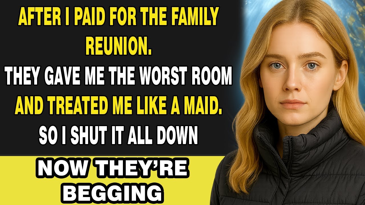 They Gave Me the Worst Room at the Family Reunion… So I Gave Them a ...