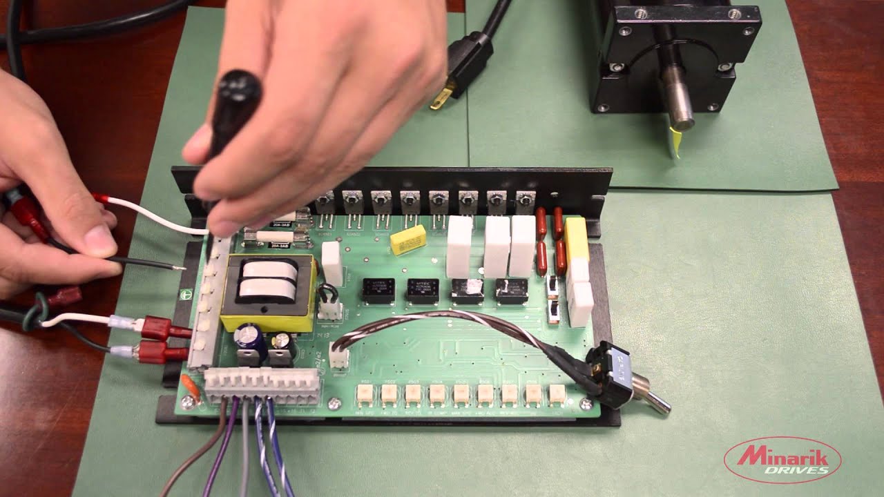 Minarik Drives - RG500UA Wiring - YouTube