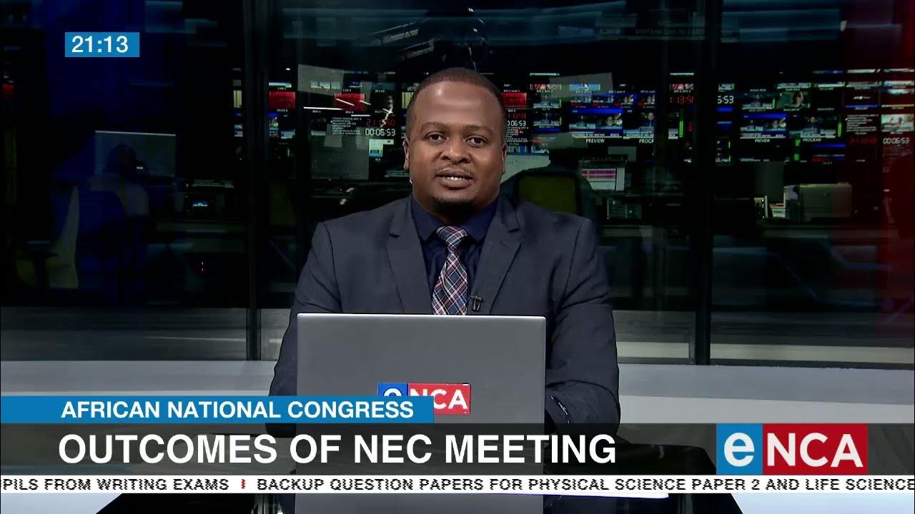 Analysis | Ramaphosa's ANC NEC meeting closing remarks - YouTube