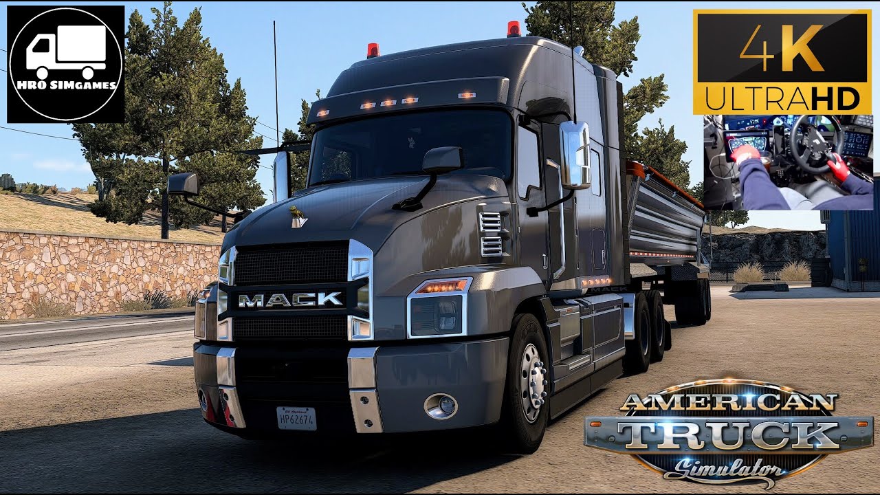 【ATS】Mack Anthem｜Reno (NV) to Fort Worth (TX) 【4K60p】 - YouTube