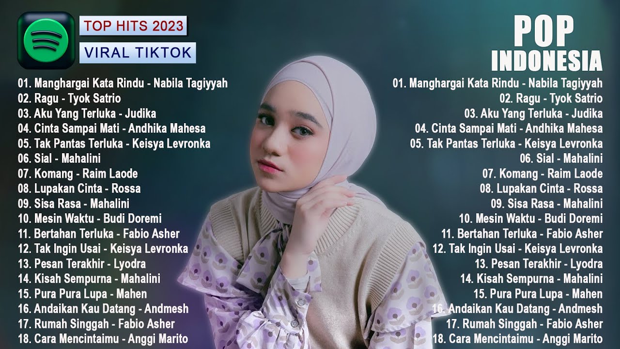 Top Hits Lagu Terbaik 2023 Viral Tiktok ~ Lagu Pop Indonesia Terbaru ...