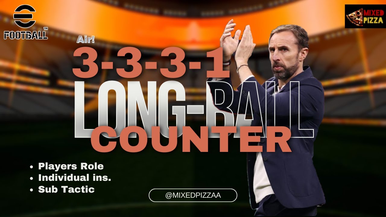 eFootball™2025 | 3-3-3-1 Long-Ball Counter with Players You Need and ...