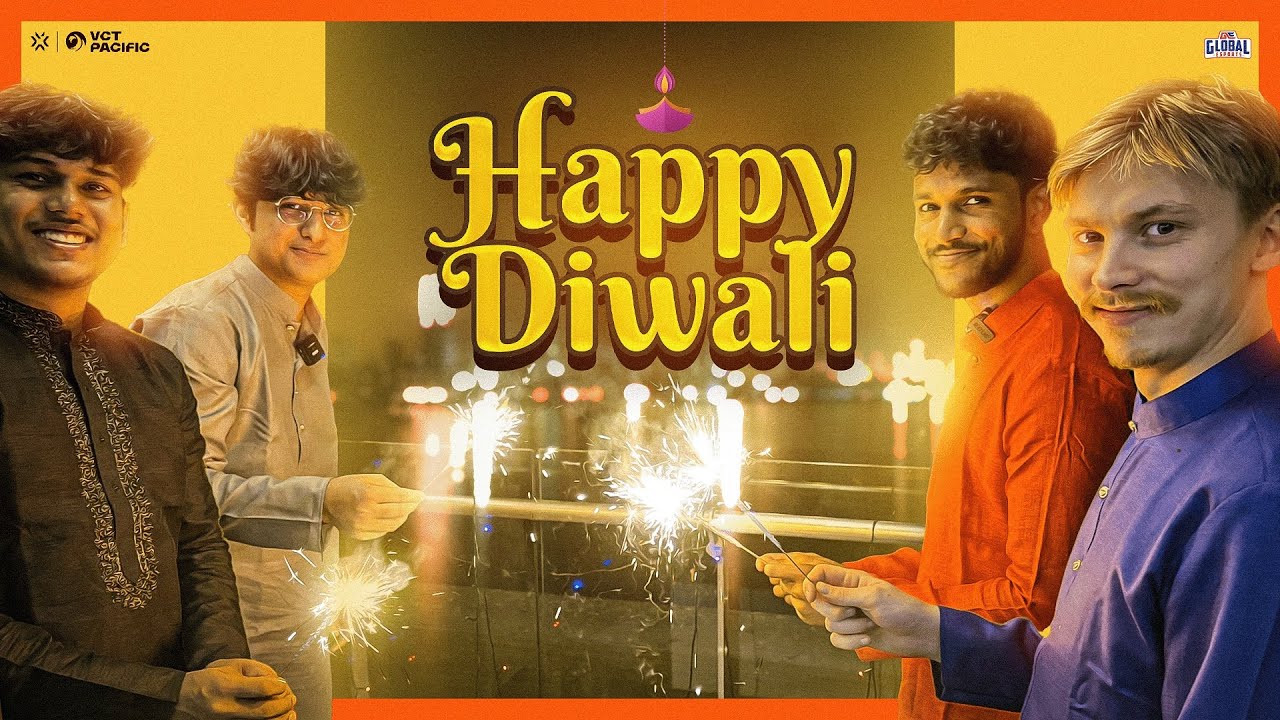 VALORANT Pros try The AUTHENTIC Diwali Celebration ft @Lightningfast ...