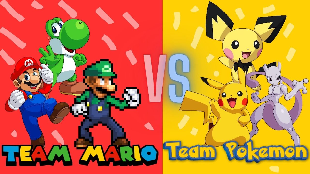 Team Mario Vs Team Pokemon Whos The best? - Super Smash Bros Crusade ...