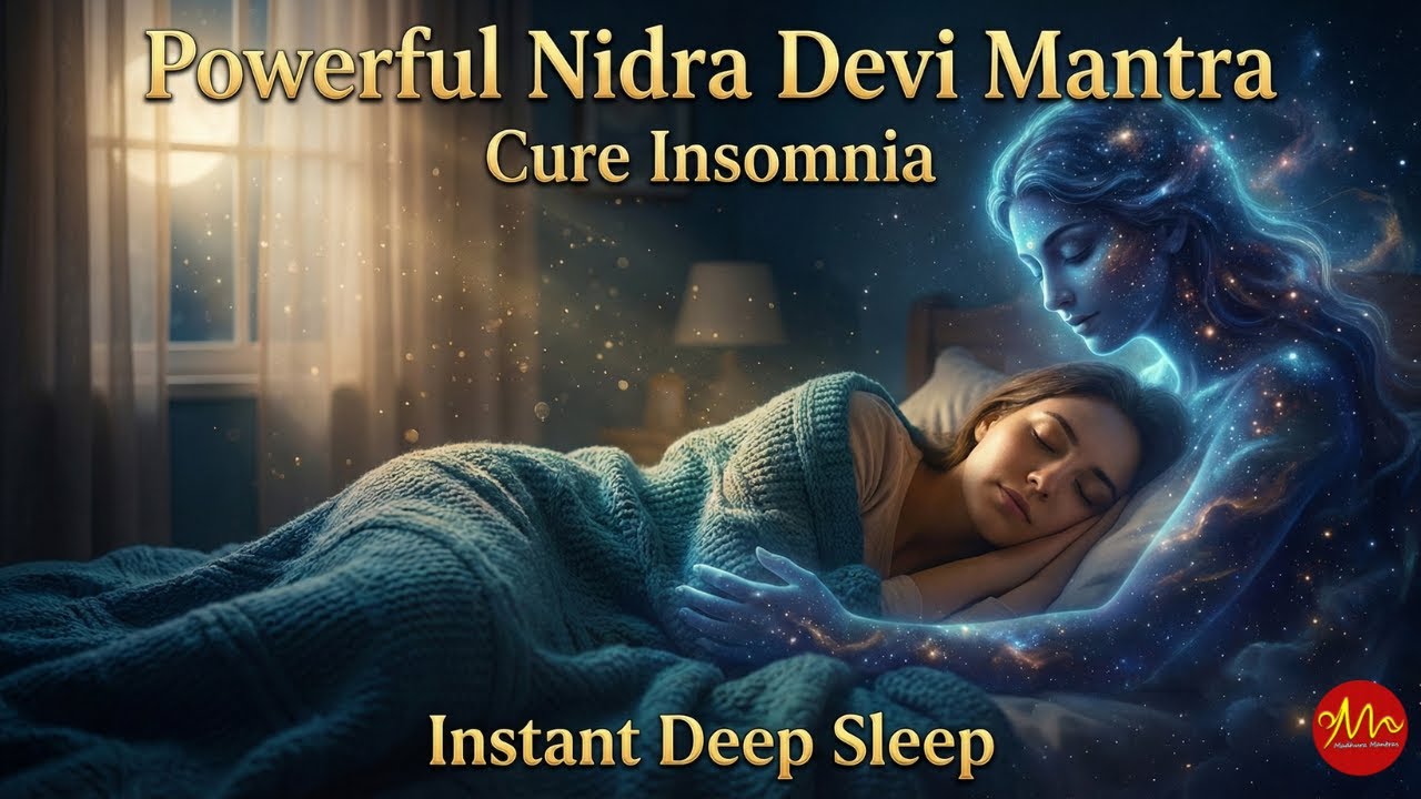 NIDRA DEVI MANTRA | Powerful Mantra for Instant Sleep | Sleep Mantra ...