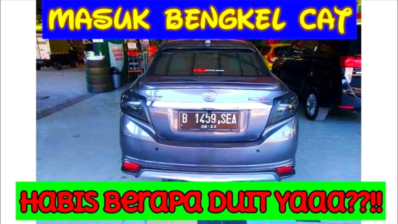 Vios limo gen 3 modifikasi - Masuk bengkel cat,, berapa total biayanya ...