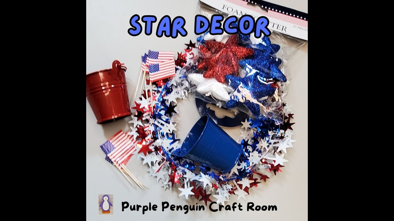 🎆 DIY Patriotic Star Buckets | Easy 4th of July Decorations 🎆 - YouTube