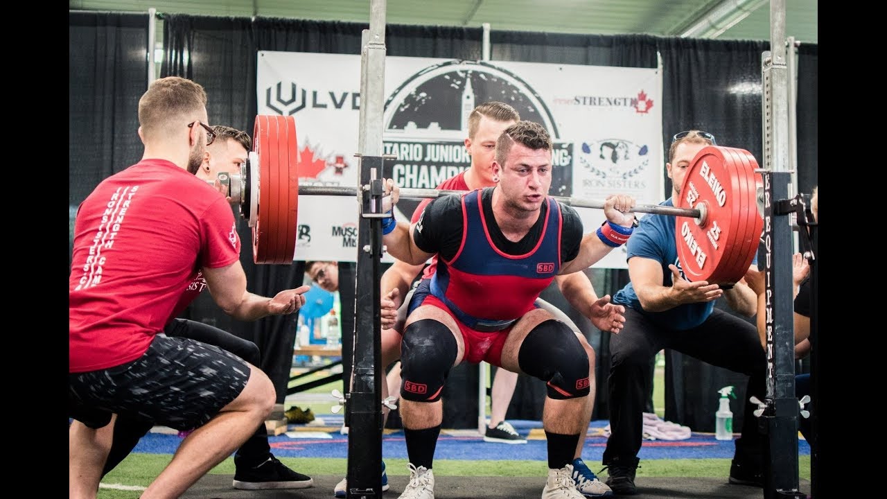 2017 OPA Junior Provincials Powerlifting Meet | Silver Medal | 93 KG ...