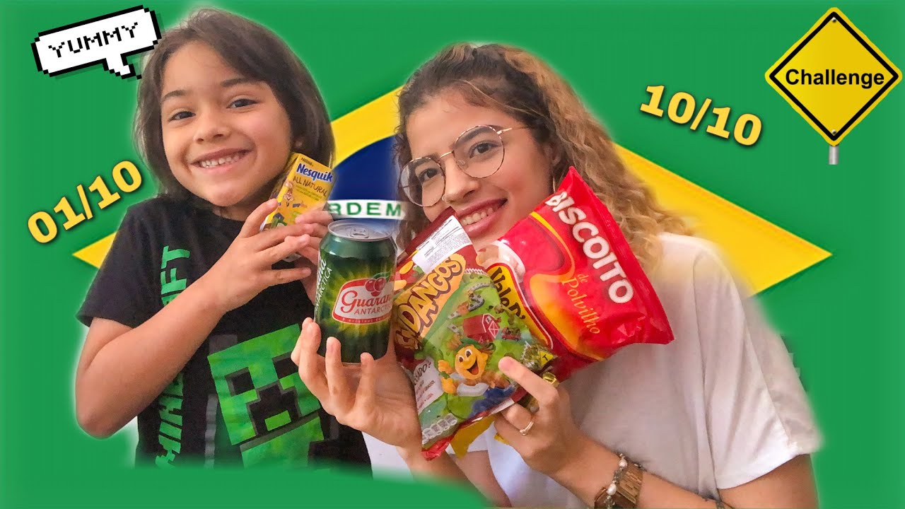 TRYING BRAZILIAN SNACKS - YouTube