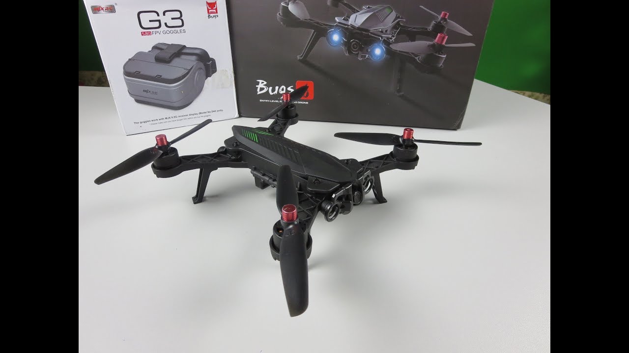 MJX Bugs 6 250mm - гоночный FPV квадрокоптер - YouTube