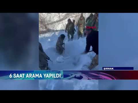 ULUDERE’DE KAR ALTINDA CESET BULUNDU