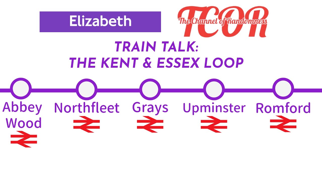 The Kent & Essex Loop Line (Elizabeth Line Extension) - YouTube