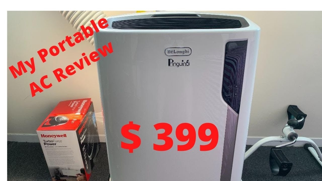 My Portable Air Conditioner review | Delonghi Pinguino portable AC ...