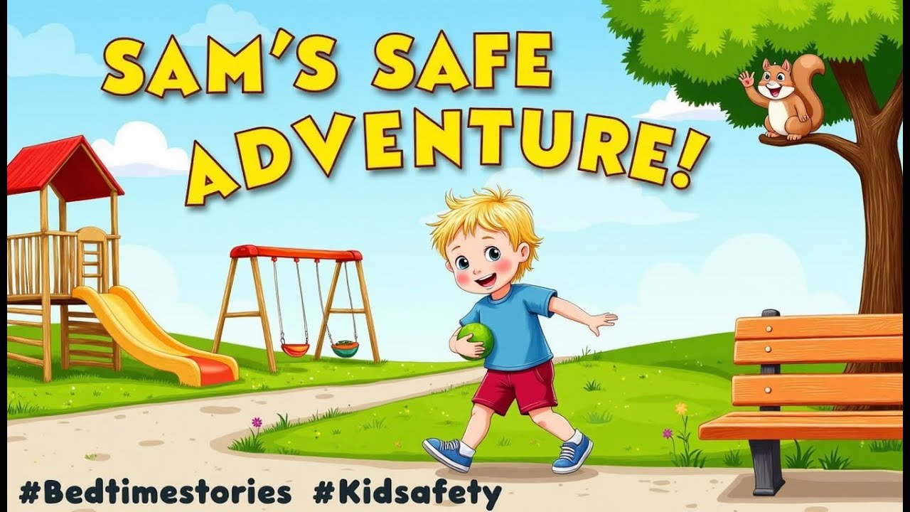 Sam's Safe Adventure! Kids Learn Safety Rules! Bedtime Story - YouTube