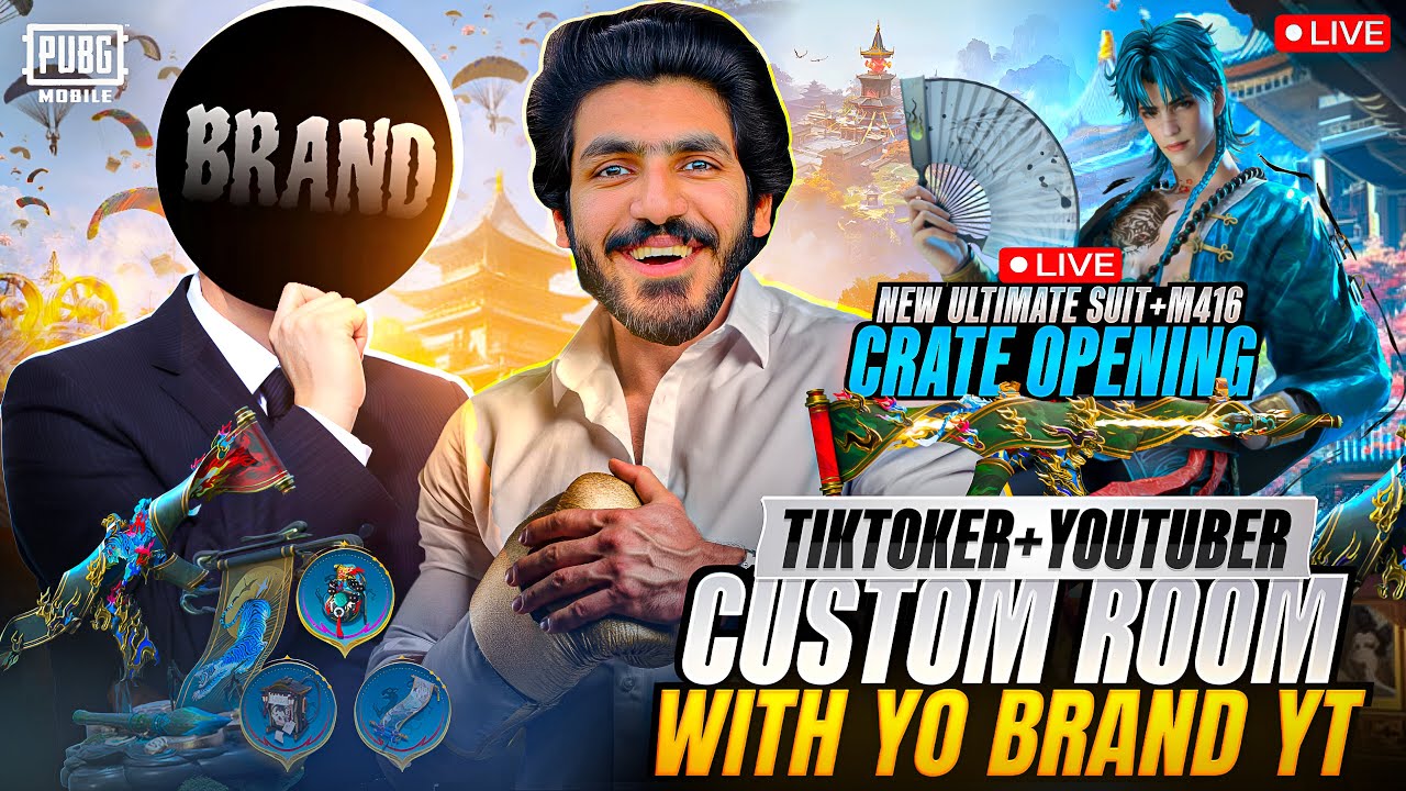 AJJ NEW M416 + ULTIMATE SUIT CRATE OPENING & YO BRANDxLIVE K SATH ...