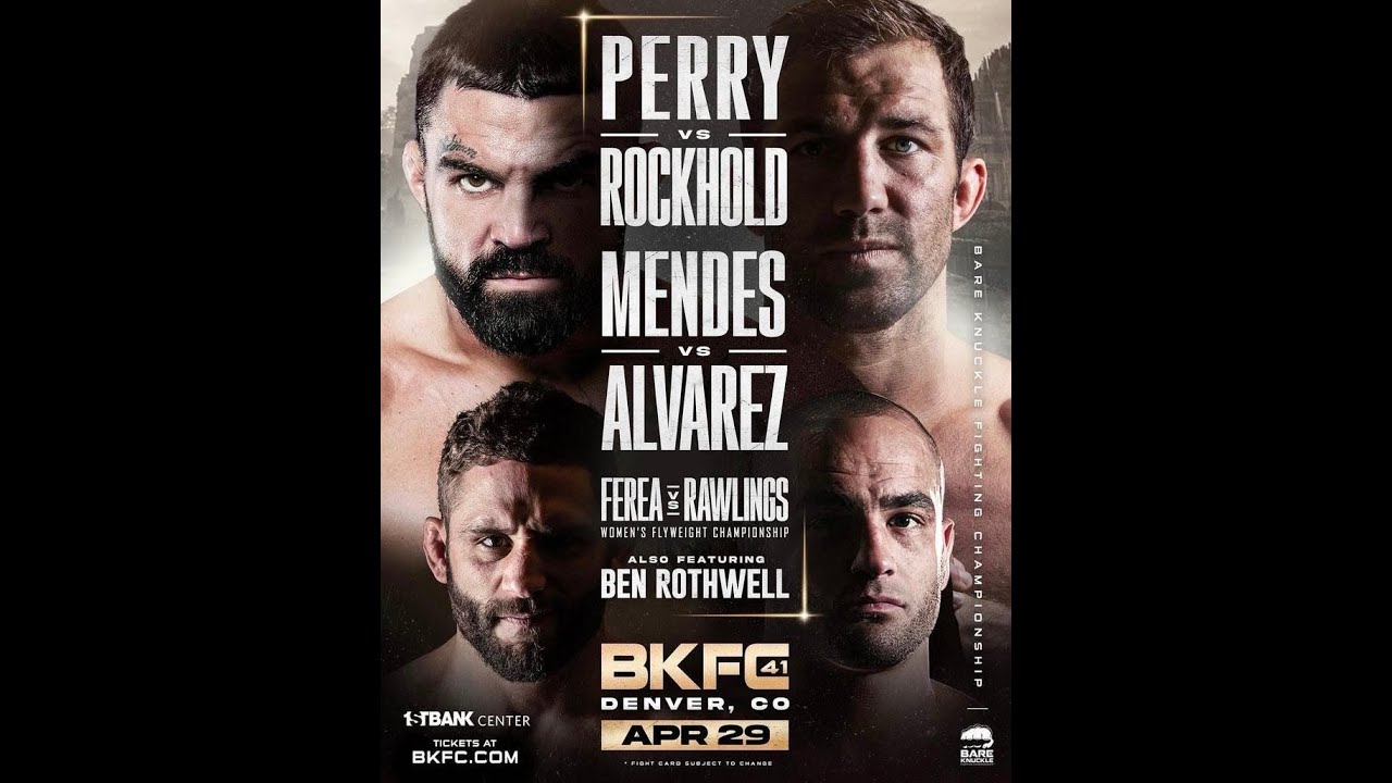 Mike Perry vs Luke Rockhold/ Chad Mendes vs Eddie Alvarez (BKFC ...