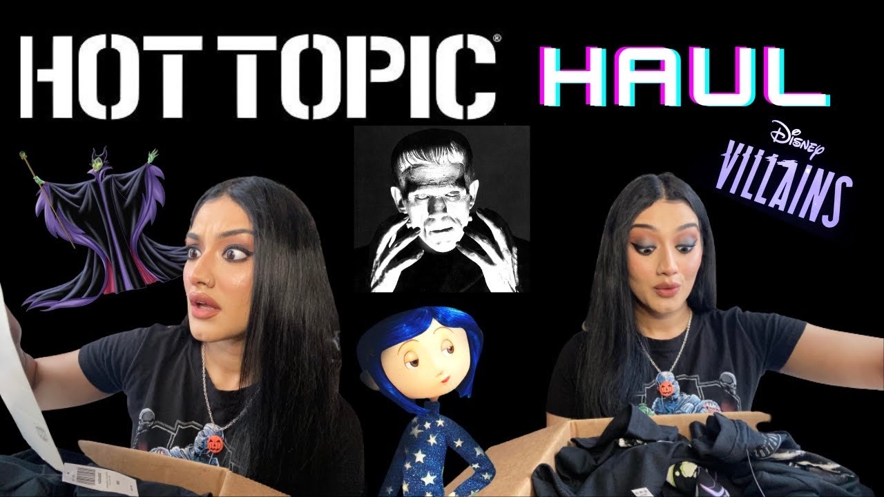 Hot Topic Haul Youtube