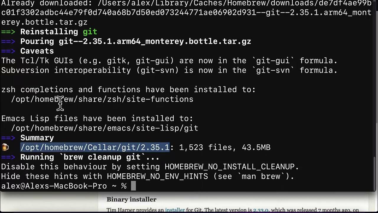 How To Install Git on Mac - YouTube