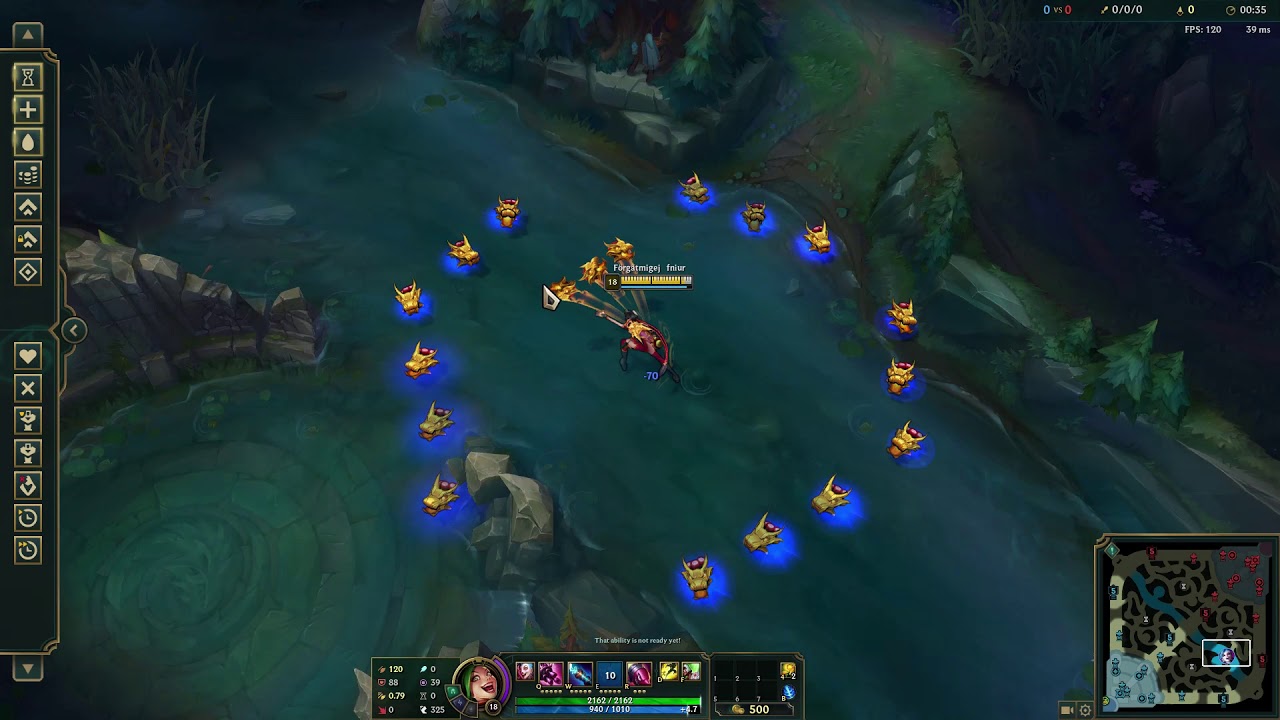 jinx traps (in normal practice tool) - YouTube