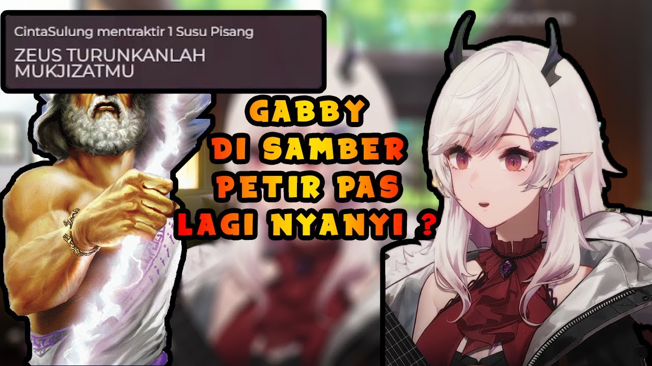 Gaby Nyanyi Disambar Petir ? [Clip Gabriel Abyssia] - YouTube