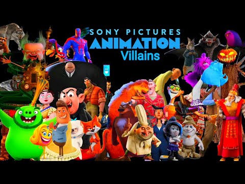 Evolution: Sony pictures animation movies Villains (2006-2024) - YouTube