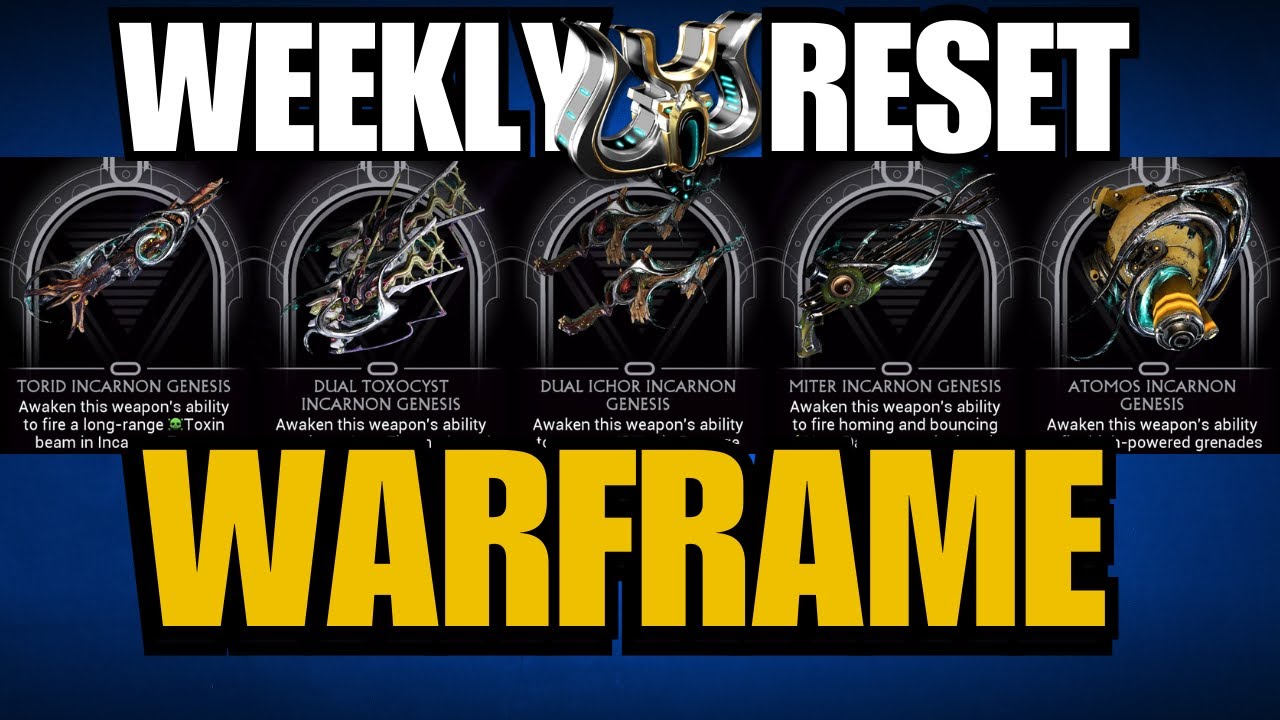 Warframe Weekly Reset with an Umbra Forma and Torid Incarnon Available! {March 2, 2025 ) - YouTube