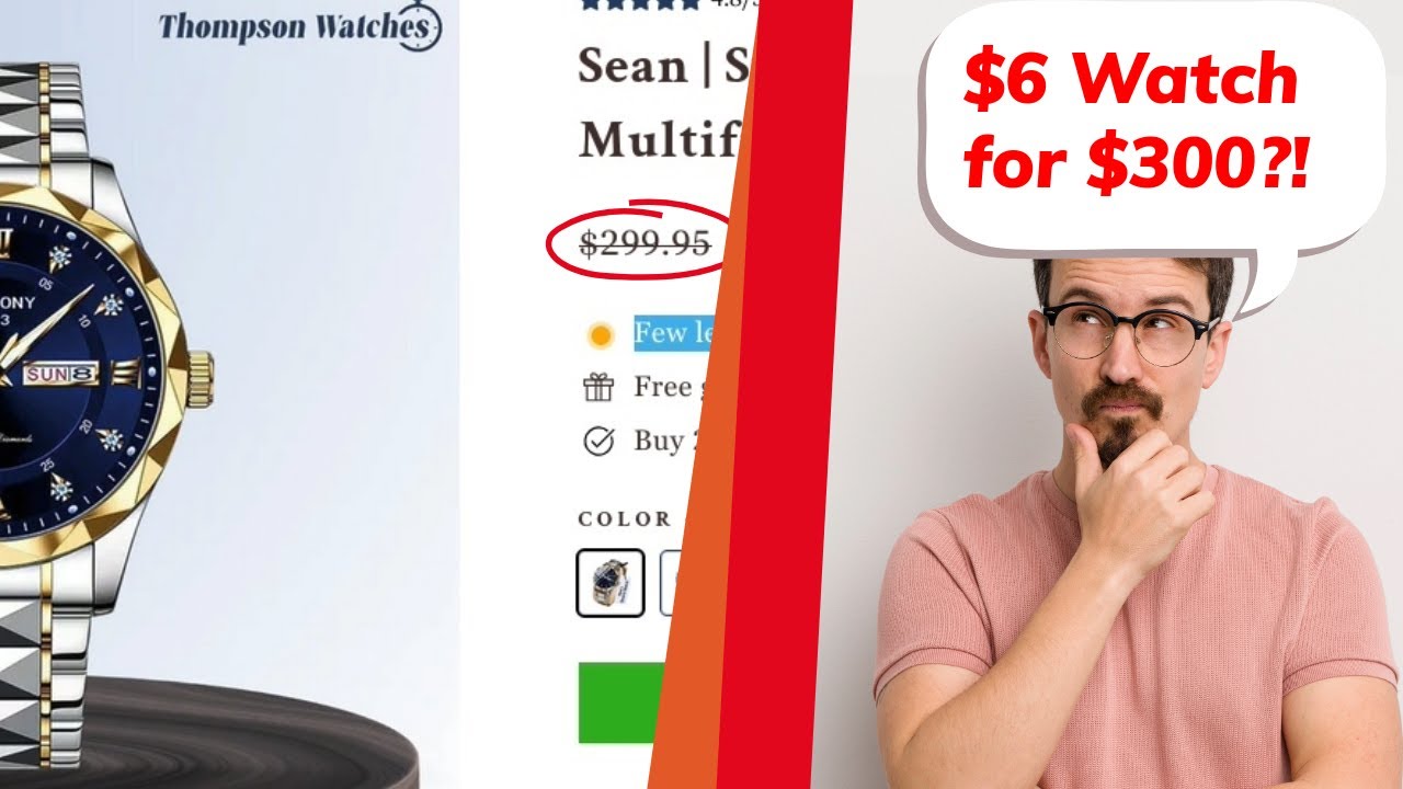 Thompson-Watches.com Legit or Scam? Thompson Watches Review - YouTube