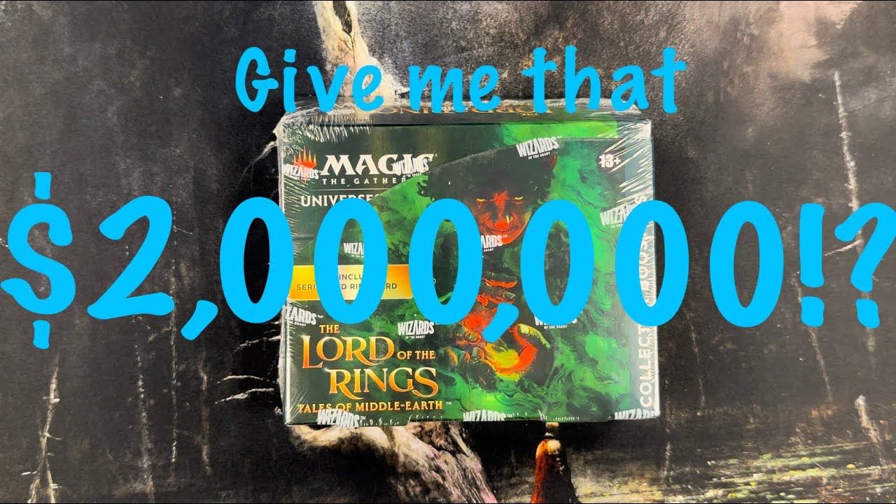 LOTR: Tales of Middle Earth Collector Booster Box - YouTube