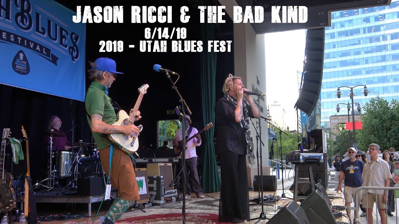 Jason Ricci - At The Utah Blues Festival - 20190614 HD - YouTube