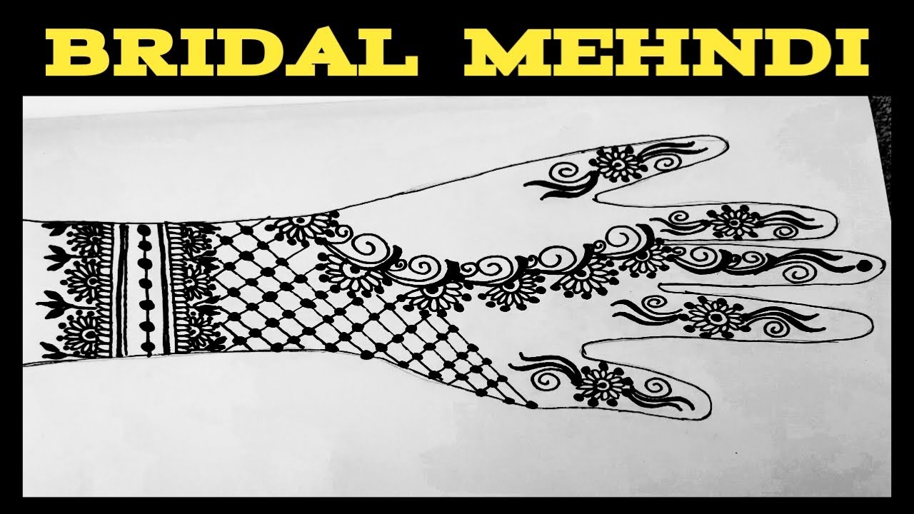 Full hand bridal mehndi designs//Latest bridal mehandi design//Bridal ...