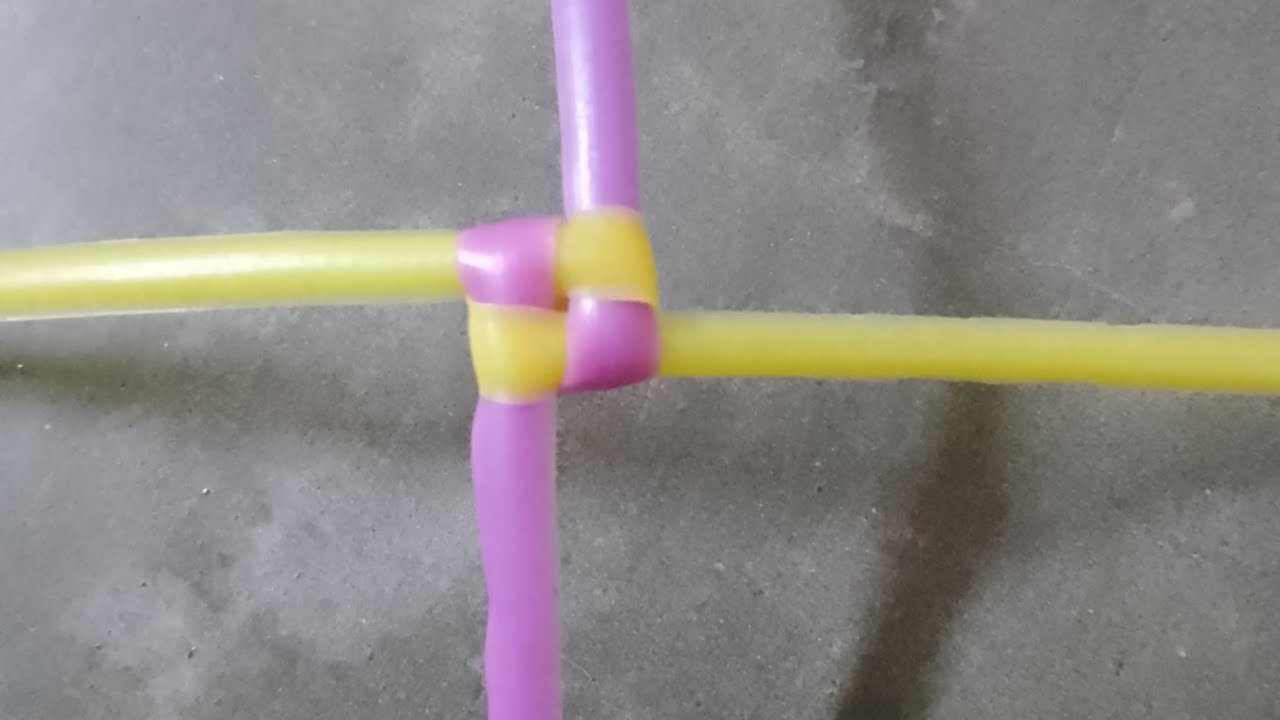 Basic Box knot/box knot making Tutorial for beginners - YouTube