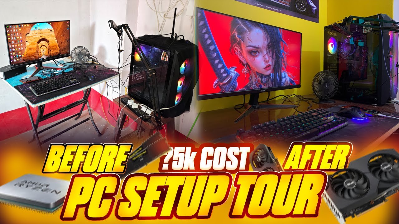 FINALLY I REVEALED MY GAMING PC SETUP 😍 | 10K SPECIAL | iQOO 13 5G BGMI ...