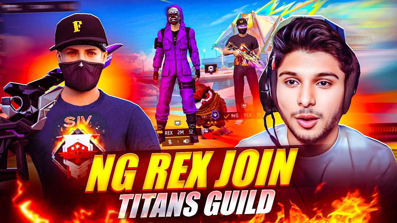 NG REX JOIN TITANS GUILD 😮 LIVE GUILD TEST😱🔥-SAMSUNG A3,A5,A6,A7,J2,J5 ...