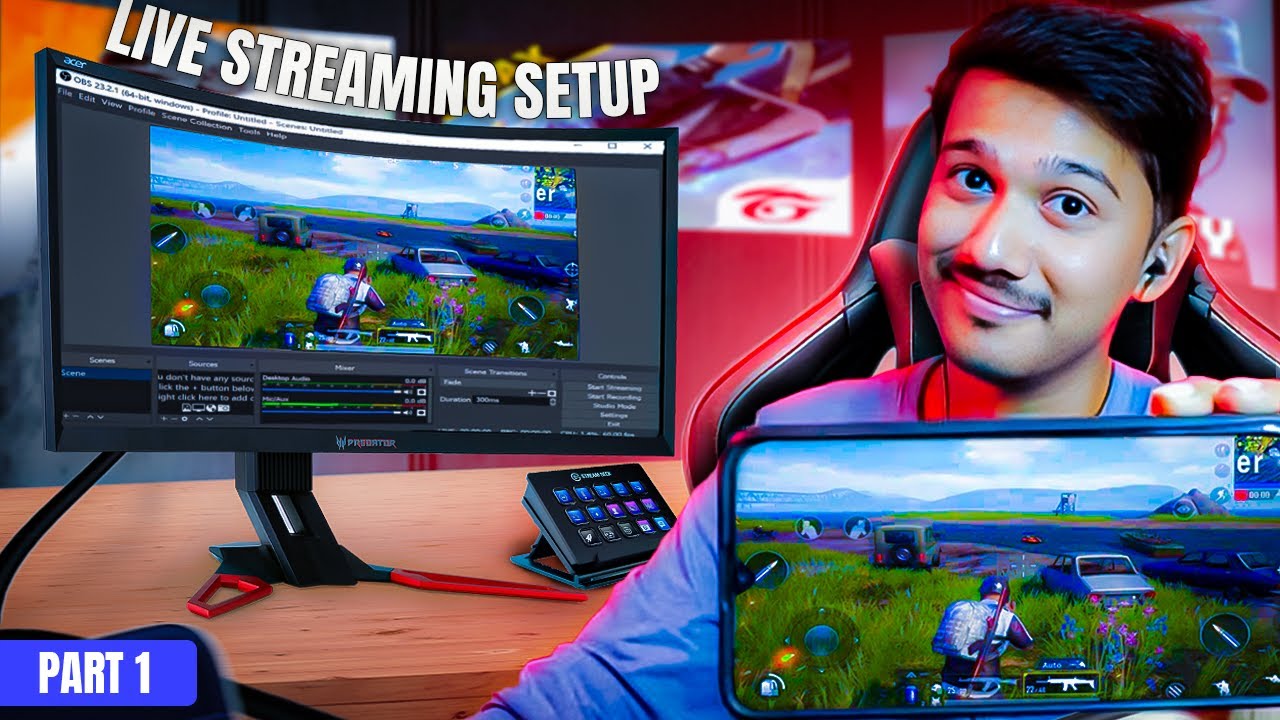 [PART 1] Complete Live Streaming Setup for USB 3.1/3.2 Mobile Phones ...